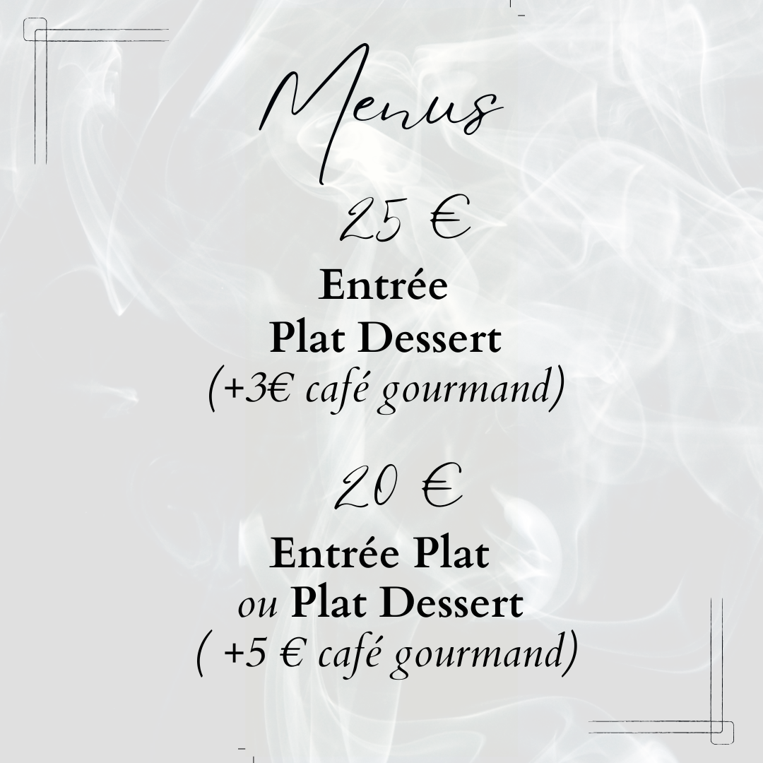 La nouvelle carte de notre restaurant – La Chrysalide de Martigues et ...